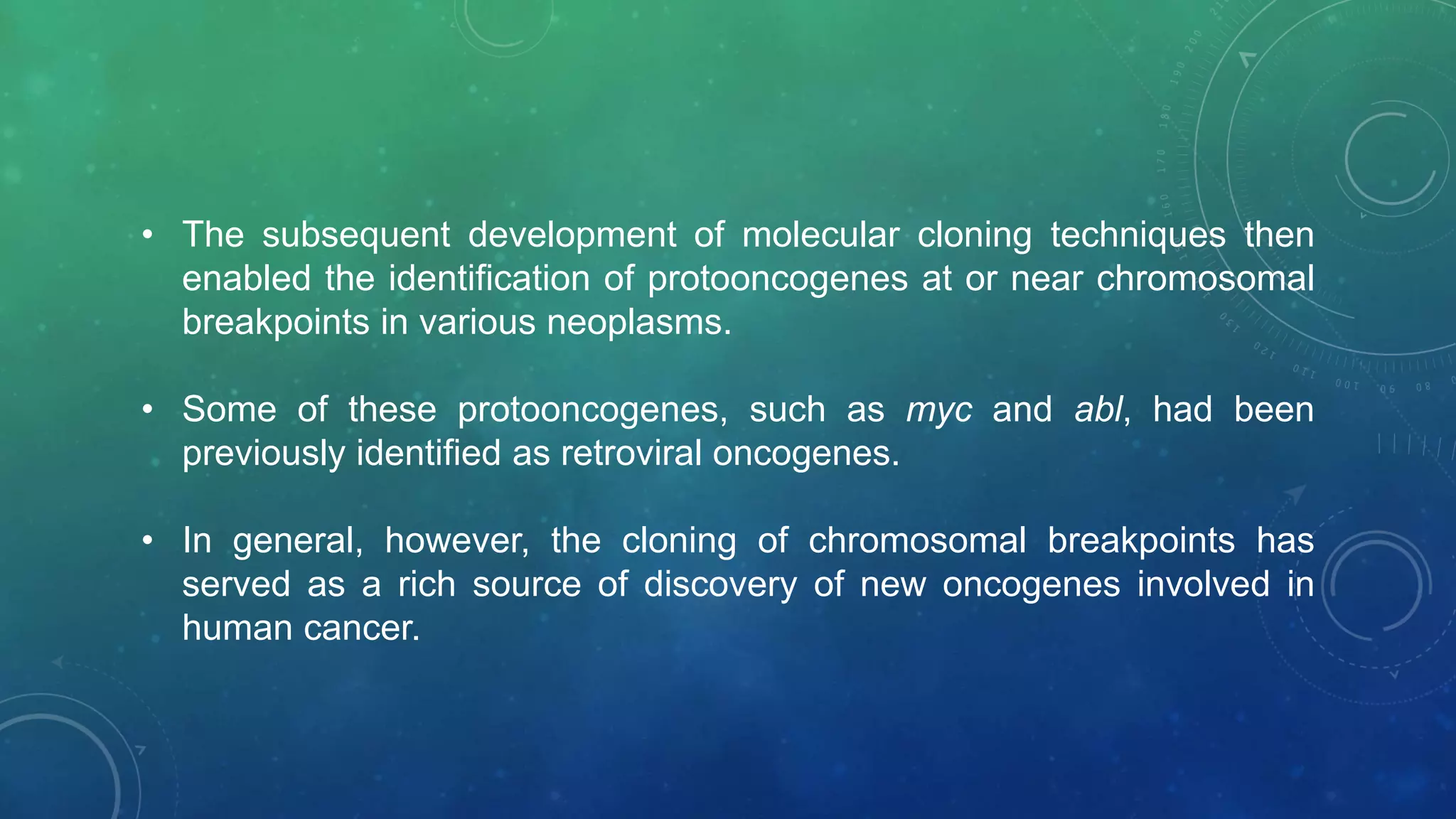 Identoification and Types of Oncogene | PPTX