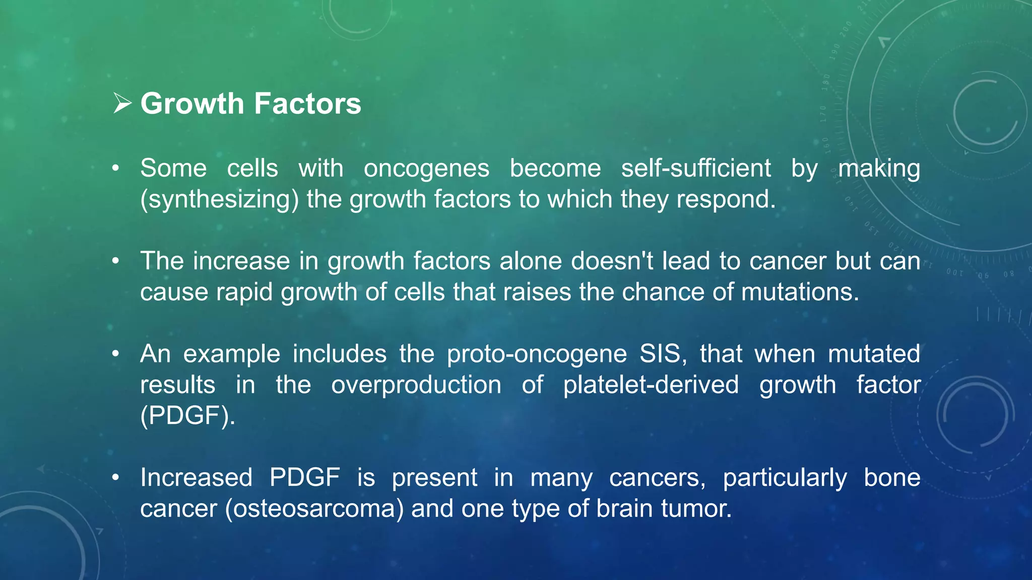 Identoification and Types of Oncogene | PPTX