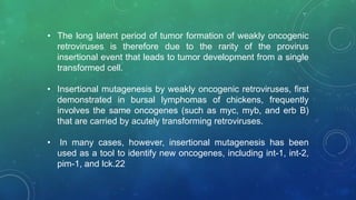 Identoification and Types of Oncogene | PPT
