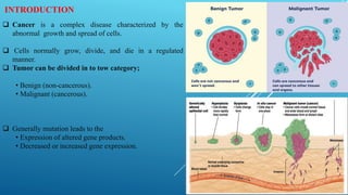Presentation on oncogene with respect to cancer | PPTX