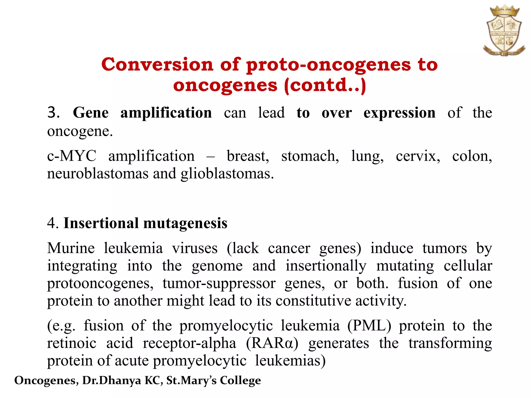 Microbiology:Oncogenes | PPTX