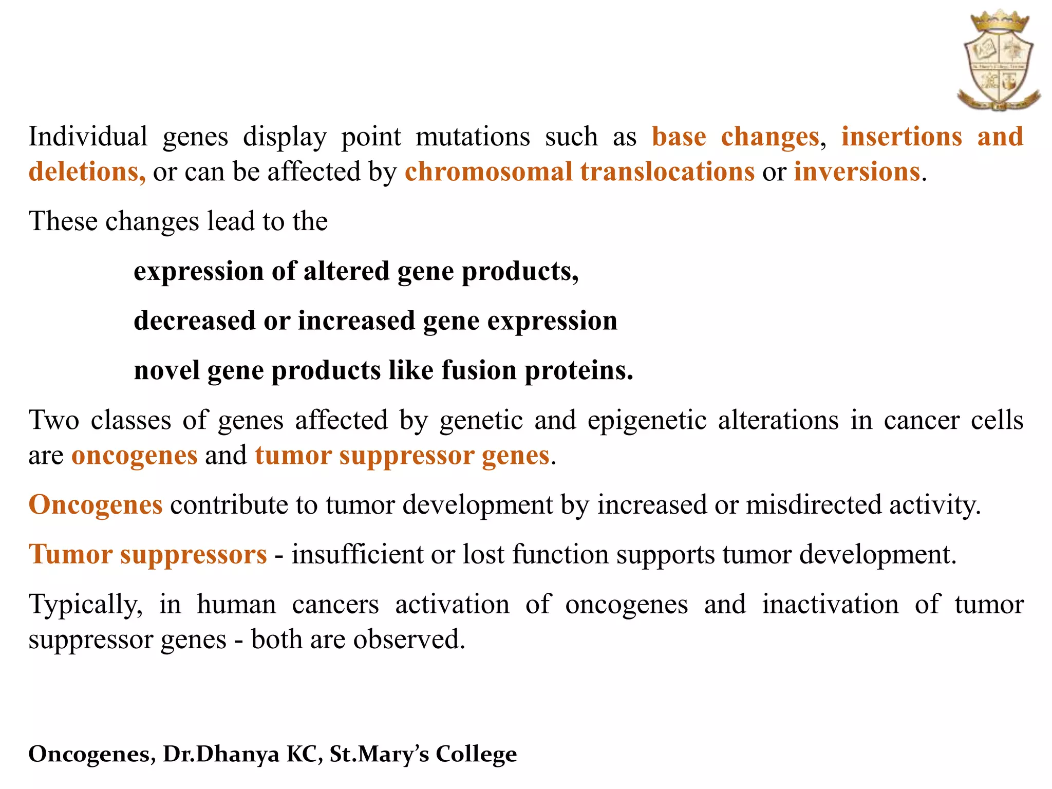 Microbiology:Oncogenes | PPTX
