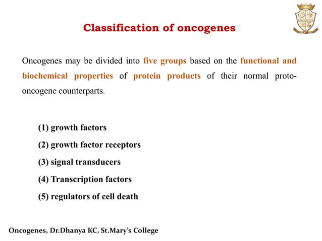 Microbiology:Oncogenes | PPTX