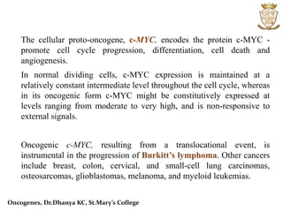 Microbiology:Oncogenes | PPTX