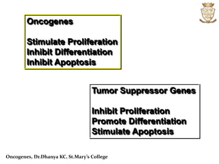 Microbiology:Oncogenes | PPTX