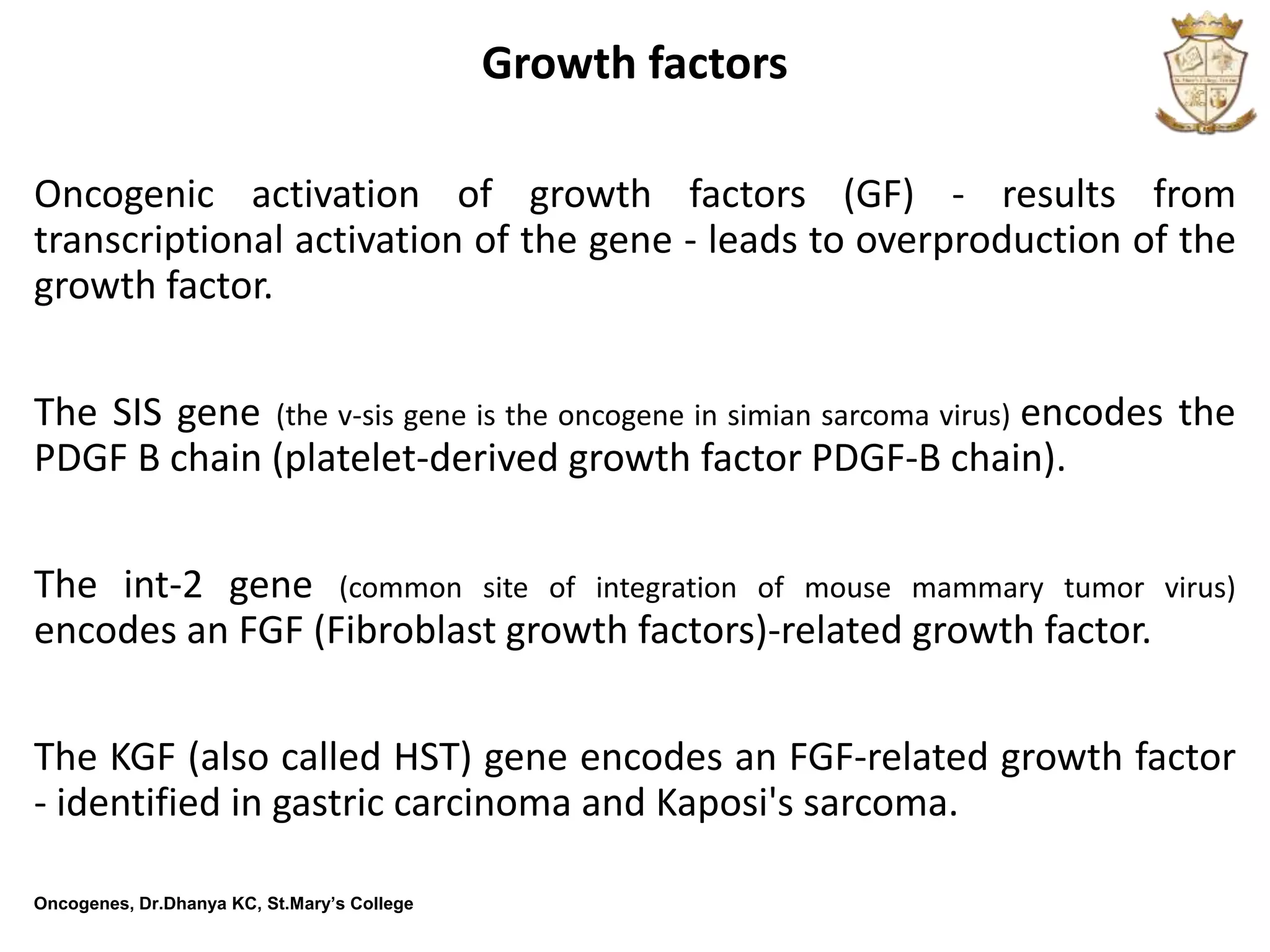 Oncogenes | PPTX