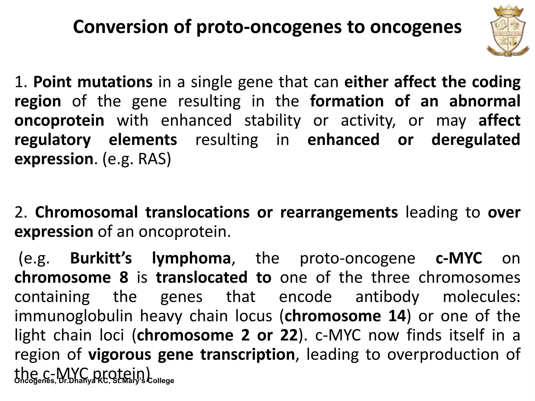 Oncogenes | PPTX