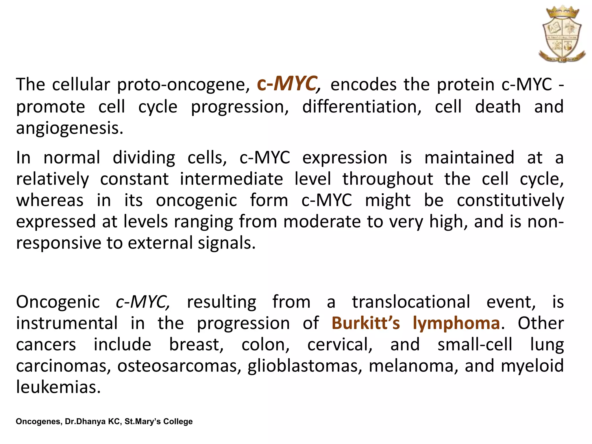 Oncogenes | PPTX