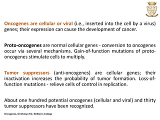 Oncogenes | PPTX