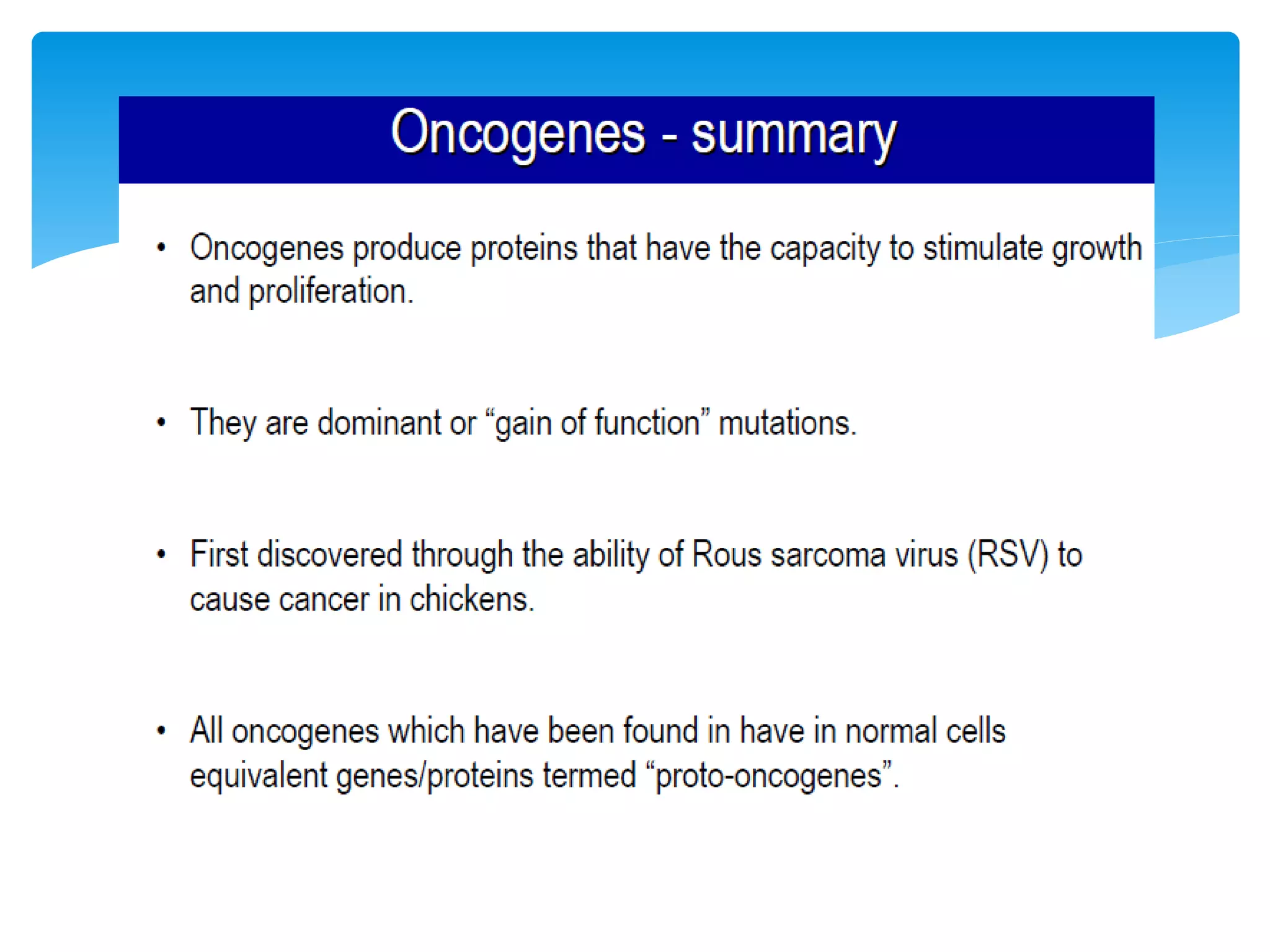 Oncogenes | PPTX