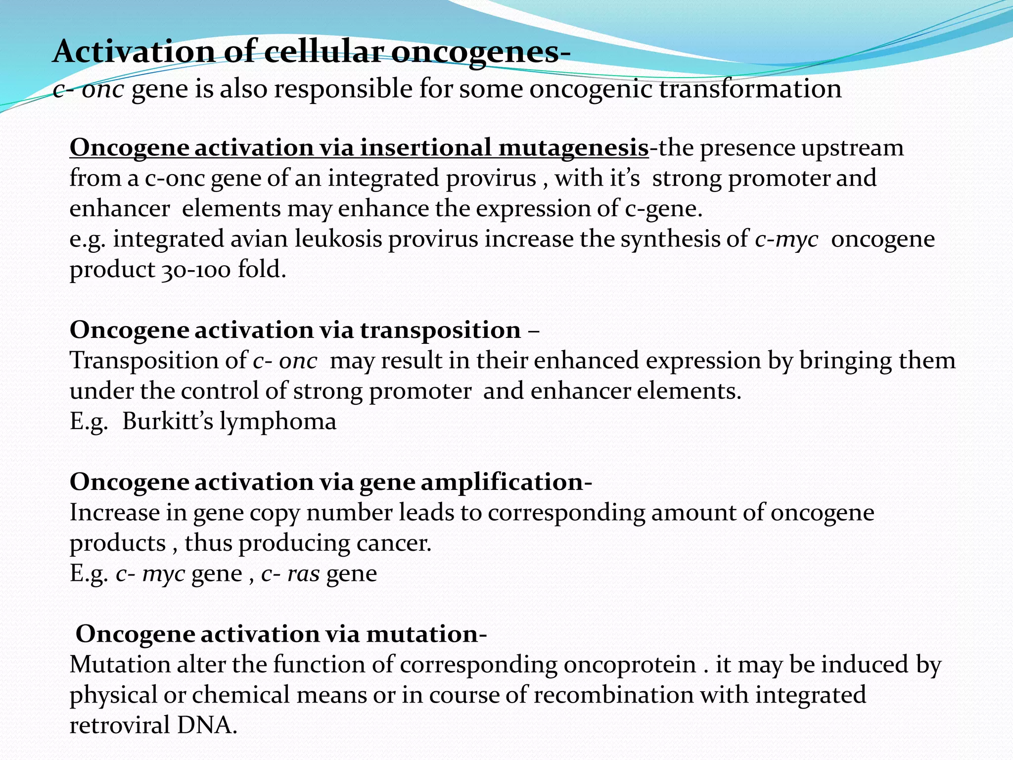 Oncogenesis | PPTX