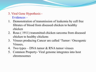 Oncogenesis / Carcinogenesis | PPT