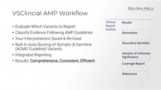 Oncogenicity Scoring in VSClinical | PDF