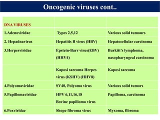 Oncogenic virus-host cell interaction | PDF