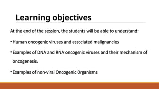MNNS SECOND YEAR CLASS ONCOGENIC VIRUSES CLASS.pptx