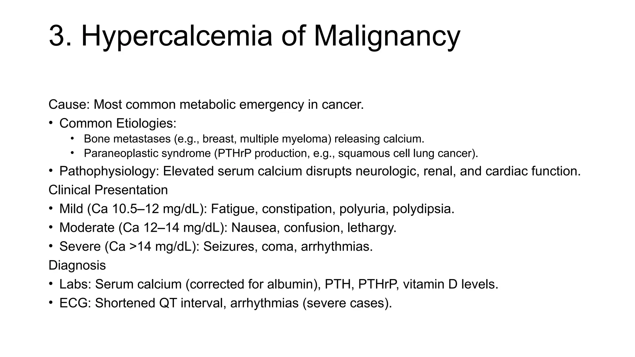 ONCOLGY EMERGENCIES.pptx for education reasons | PPTX