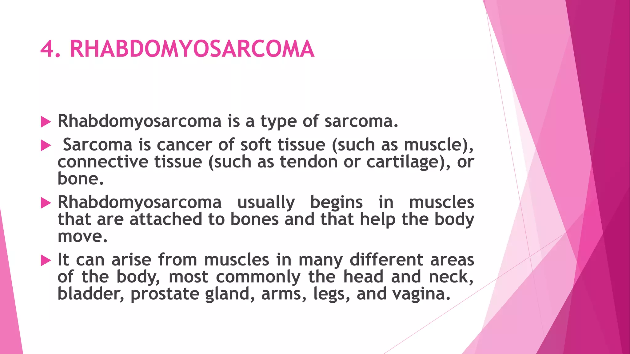 Oncological disorders in children | PPTX