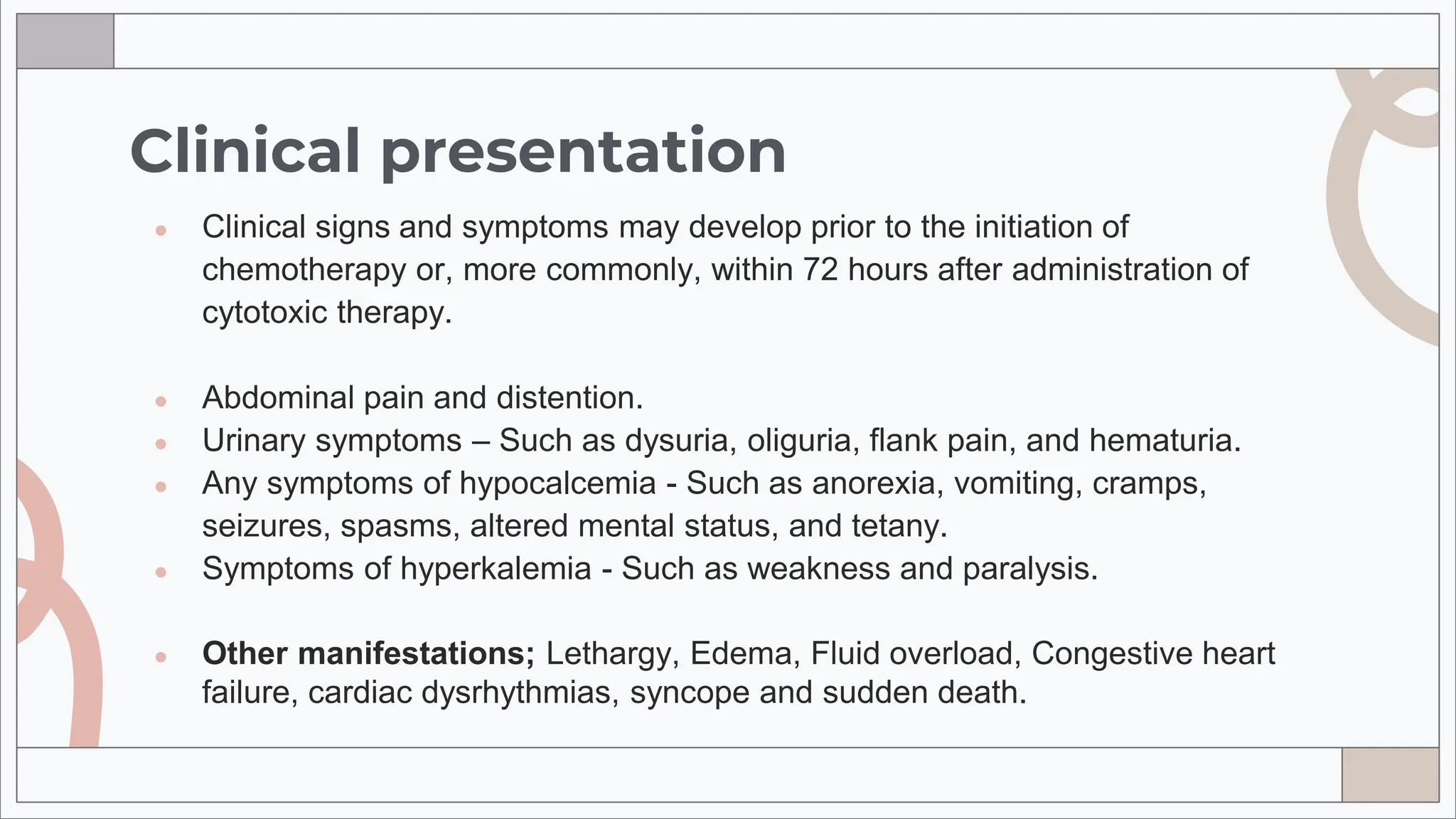 Oncological Emergencies | PPTX
