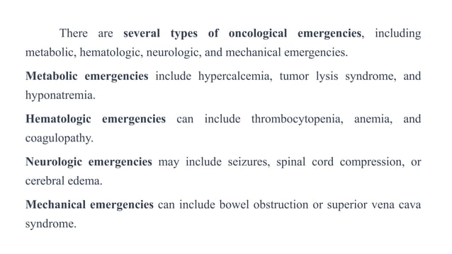 Oncological Emergencies & Treatment Modalities.pptx
