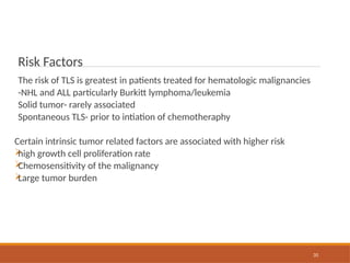 Oncological emergency .pptx are hyperleucosytosis,tumor lists syndrome ...