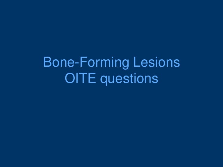 Oncology oite-review-2012