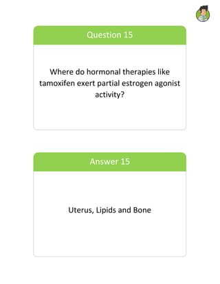 Internal Medicine Board Review - Oncology Flashcards - by Knowmedge | PDF