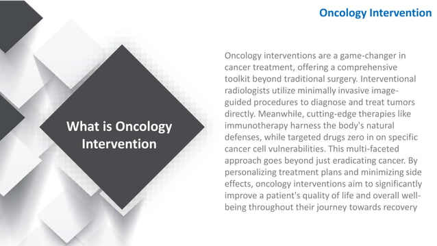 Oncology Intervention - Dr Chandrakant.pptx Oncology Intervention - Dr Chandrakant.pptx