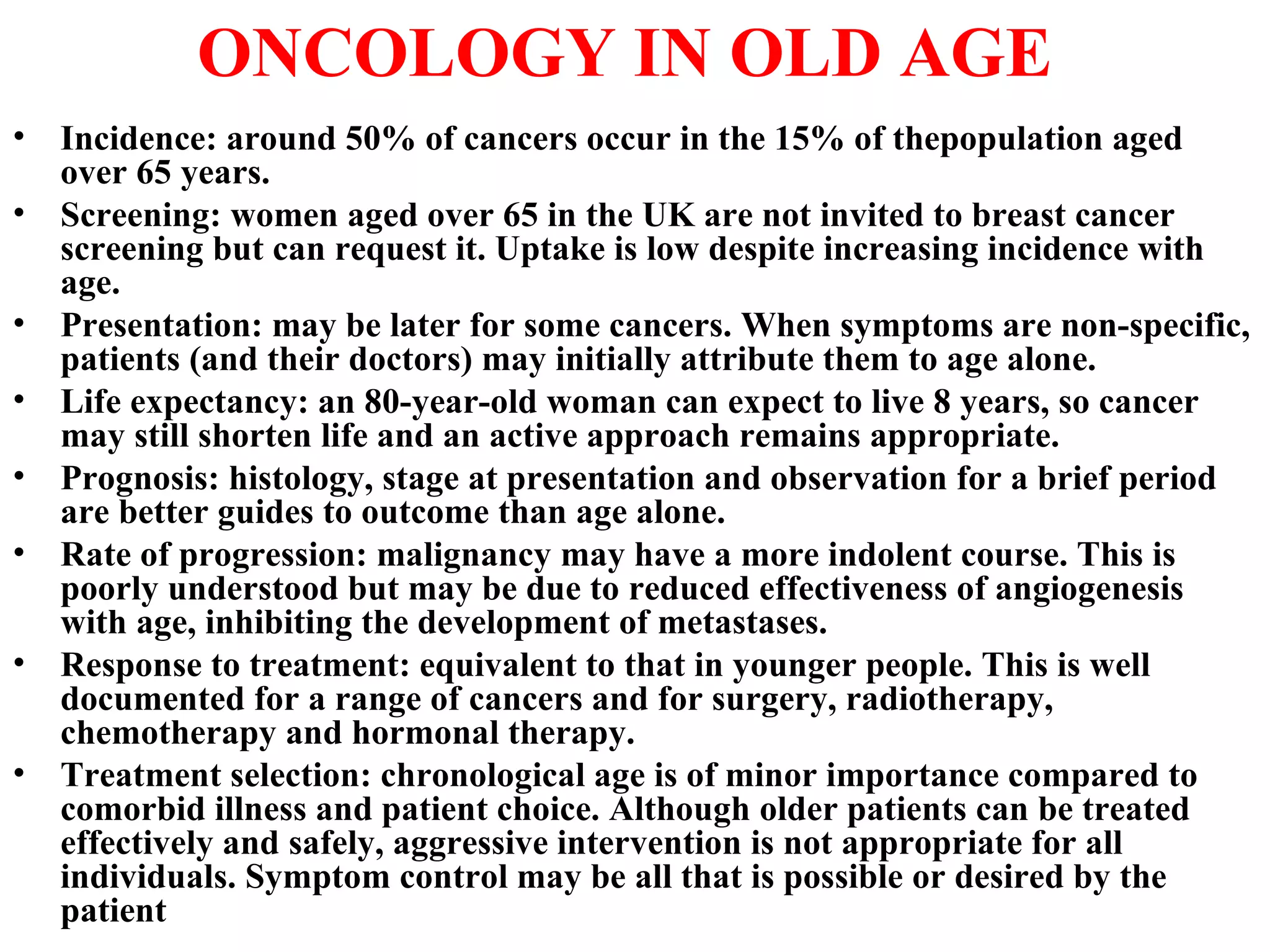 Oncology Introduction. | PPT