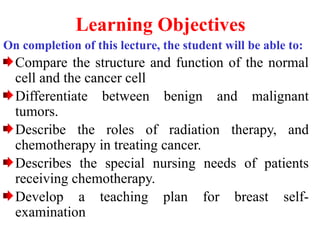 oncology nursing, Medical management and Nursing Management.pptx