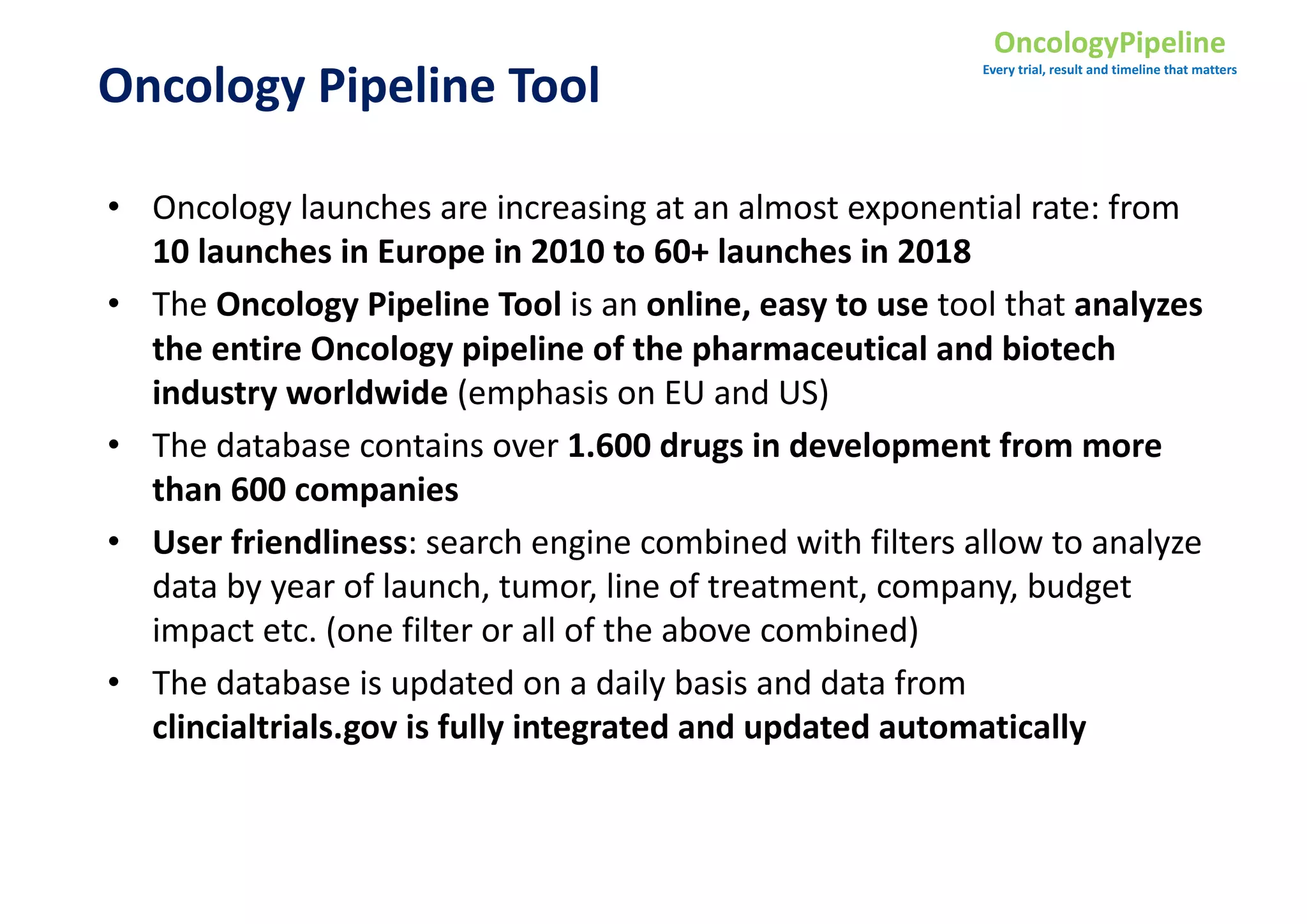 OncologyPipeline | PDF