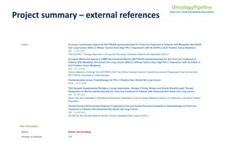OncologyPipeline | PDF