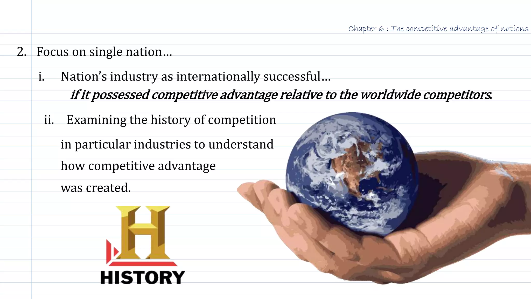 On competition chapter 6 the competitive advantage of nations | PPTX