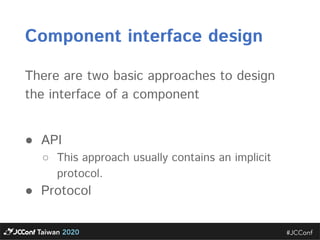On component interface | PPT