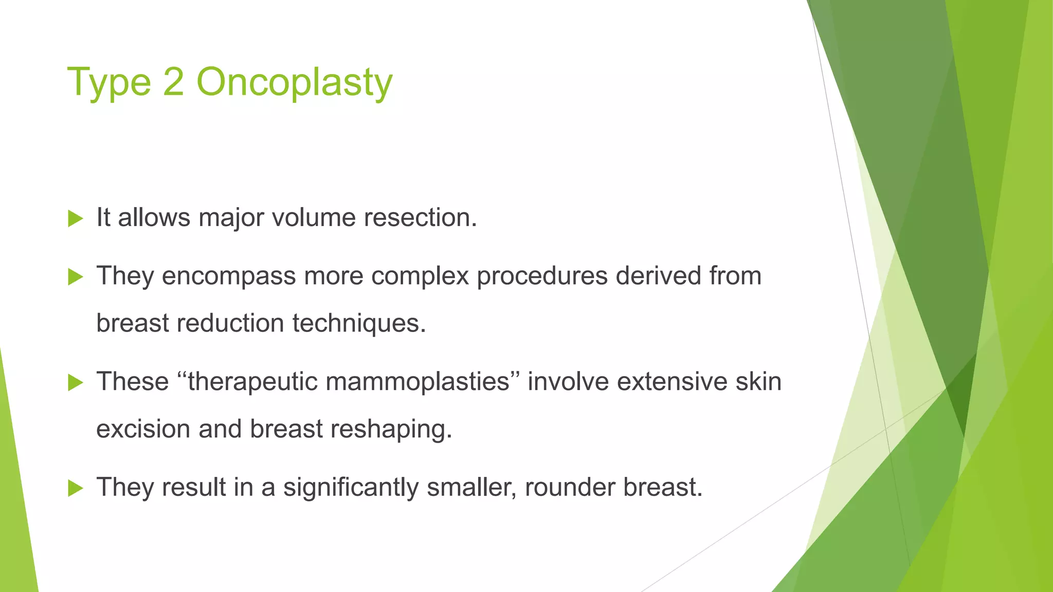 Basic Principles of Oncoplastic breast surgery | PPTX