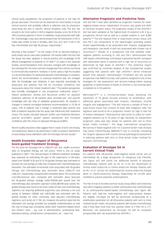 Evolution of the 21-gene Assay Oncotype DX | PDF