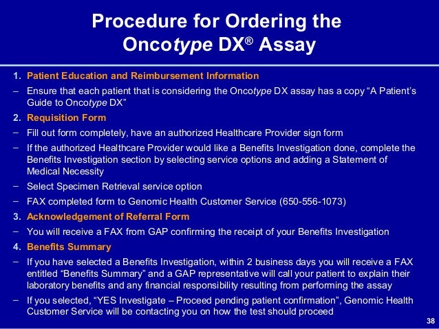 Oncotype dx