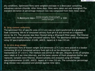 Development and Characterization of Ondansetron Mouth Dispersible Films ...