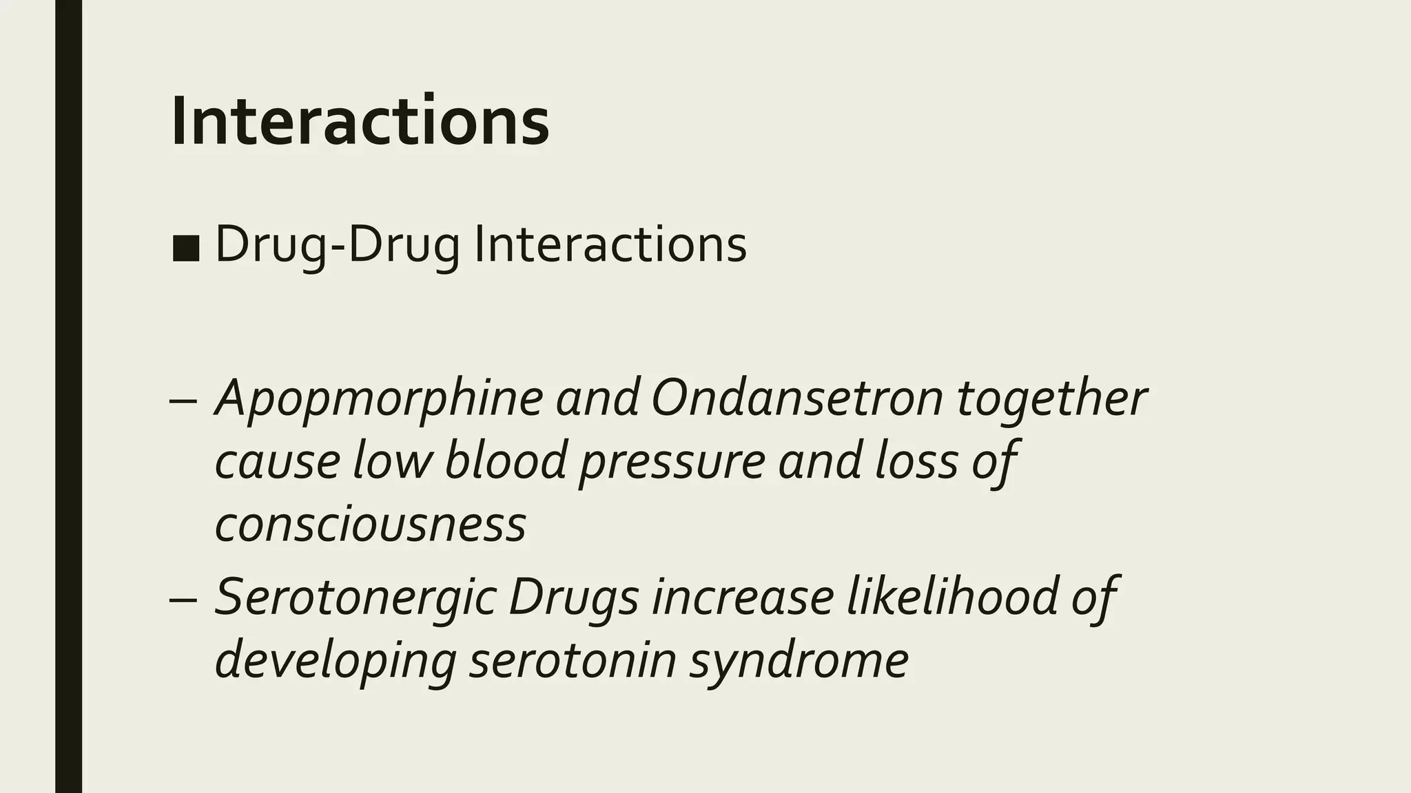 Pharmacology of Ondansetron (Zofran) | PPTX