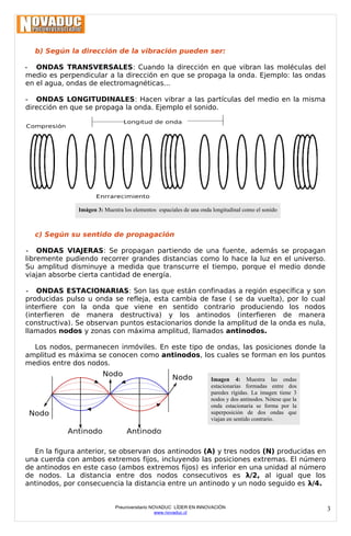ONDAS SONORAS Y OPTICA EN FISICA DE UNDECIMO | PDF