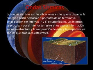 Ondas sísmicas p y s | PPTX