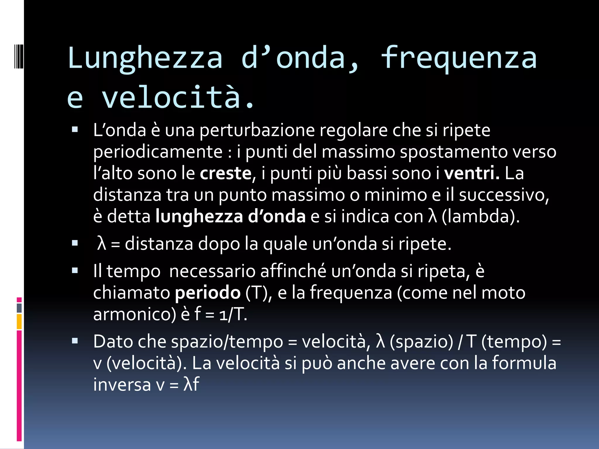 Fisica - Onde e suono | PPTX