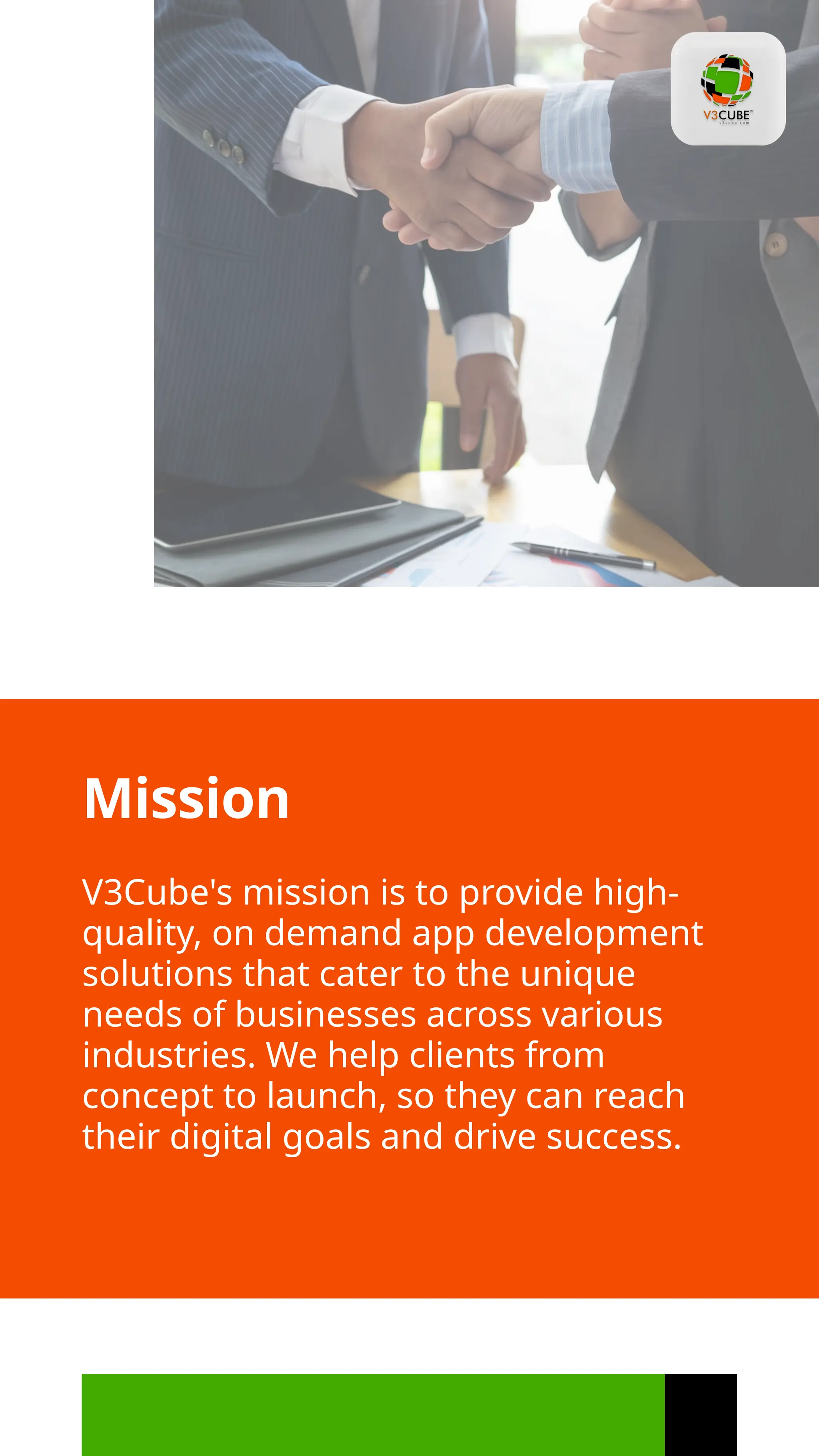 On Demand App Development Company - V3Cube .pptx