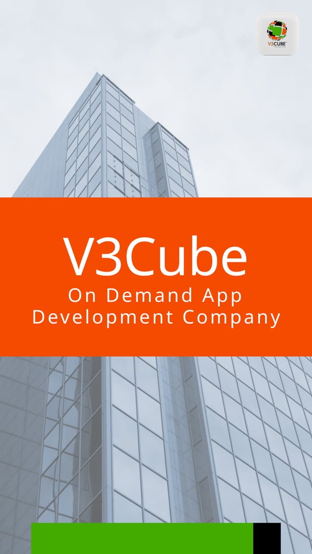 On Demand App Development Company - V3Cube .pptx