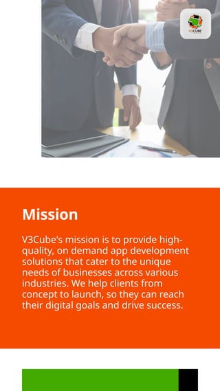 On Demand App Development Company - V3Cube .pptx