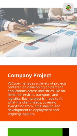 On Demand App Development Company - V3Cube .pptx