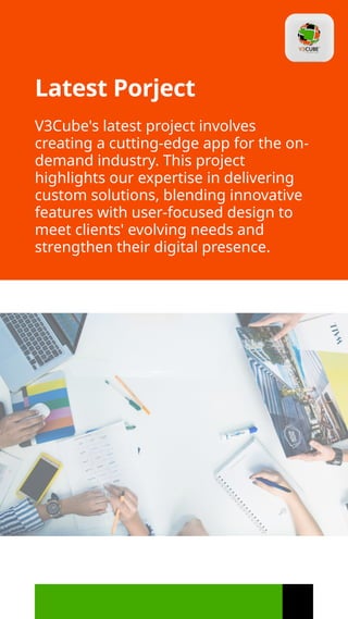 On Demand App Development Company - V3Cube .pptx