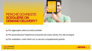 DHL On demand delivery | PDF