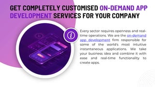 On Demand Mobile App Development Guide 2023.pptx