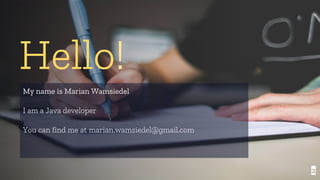 Dependency injection in Java, from naive to functional | PDF