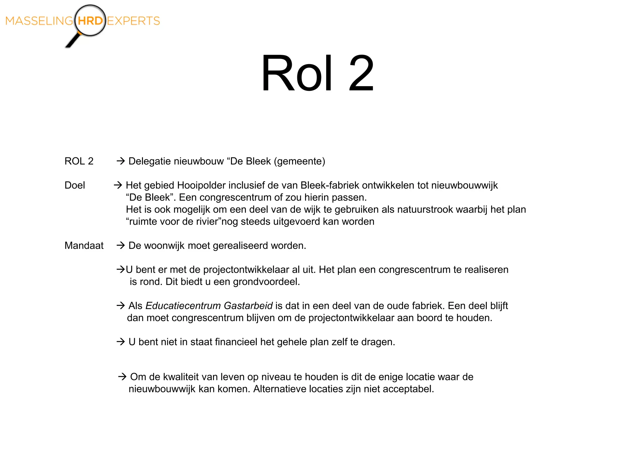 Onderhandelen & conflicthantering | PPT